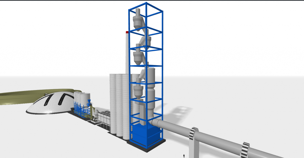 The preheater tower – ShapedByConcrete – How Cement is Made